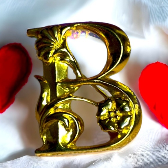 Jewelry | The Letter B Brooch | Poshmark